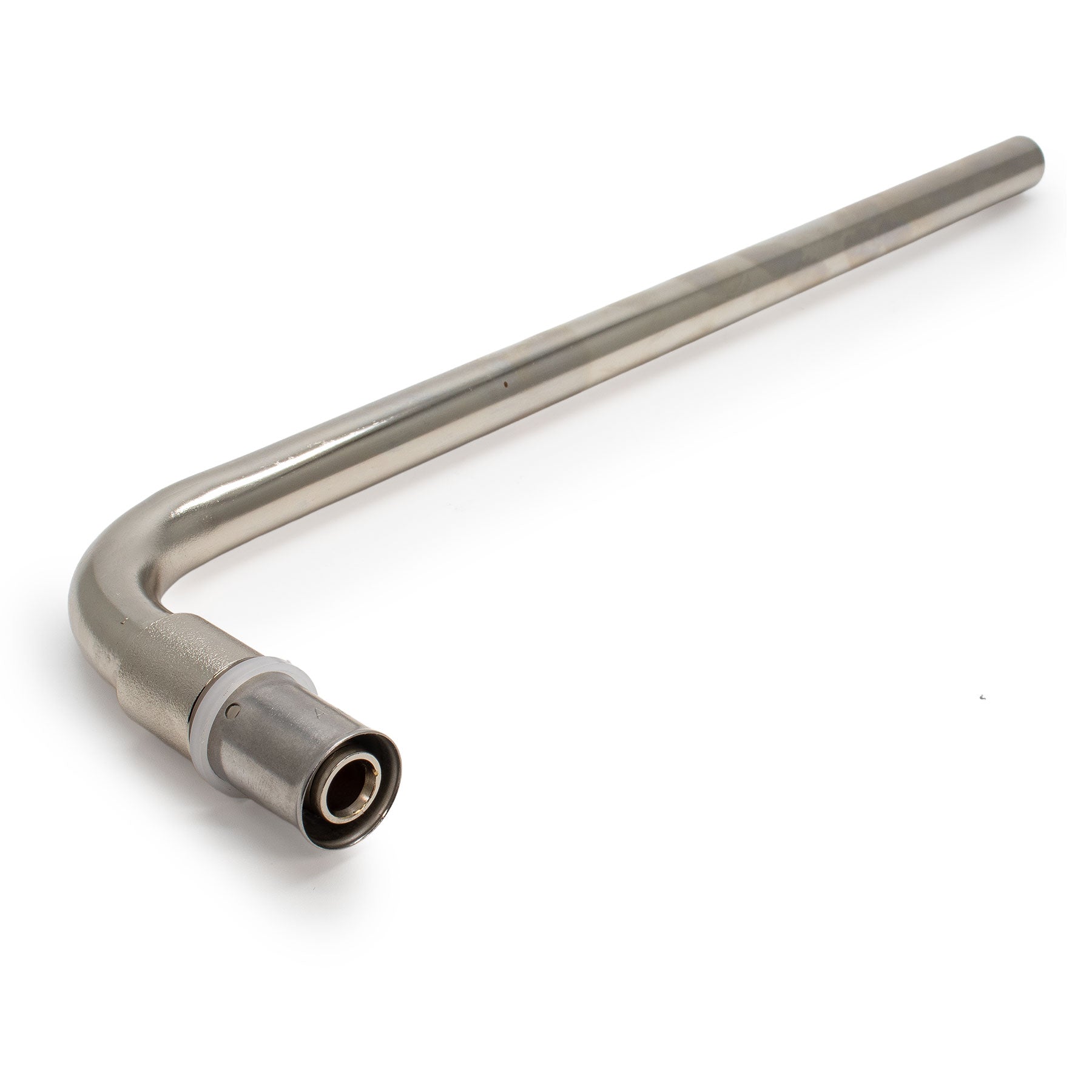 16mm x 15Cu Press Radiator Elbow - Plated – Underfloor Heating Online