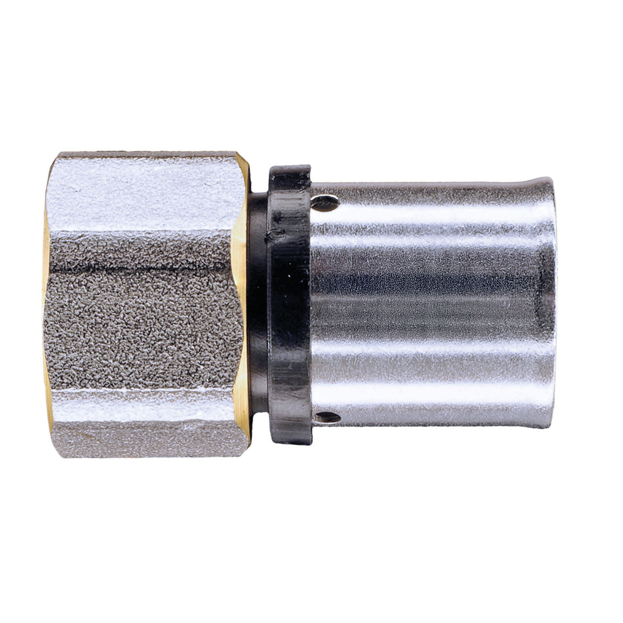 16mm x 1/2" MLCP Brass Press Fitting with 1/2" Female Adaptor ...