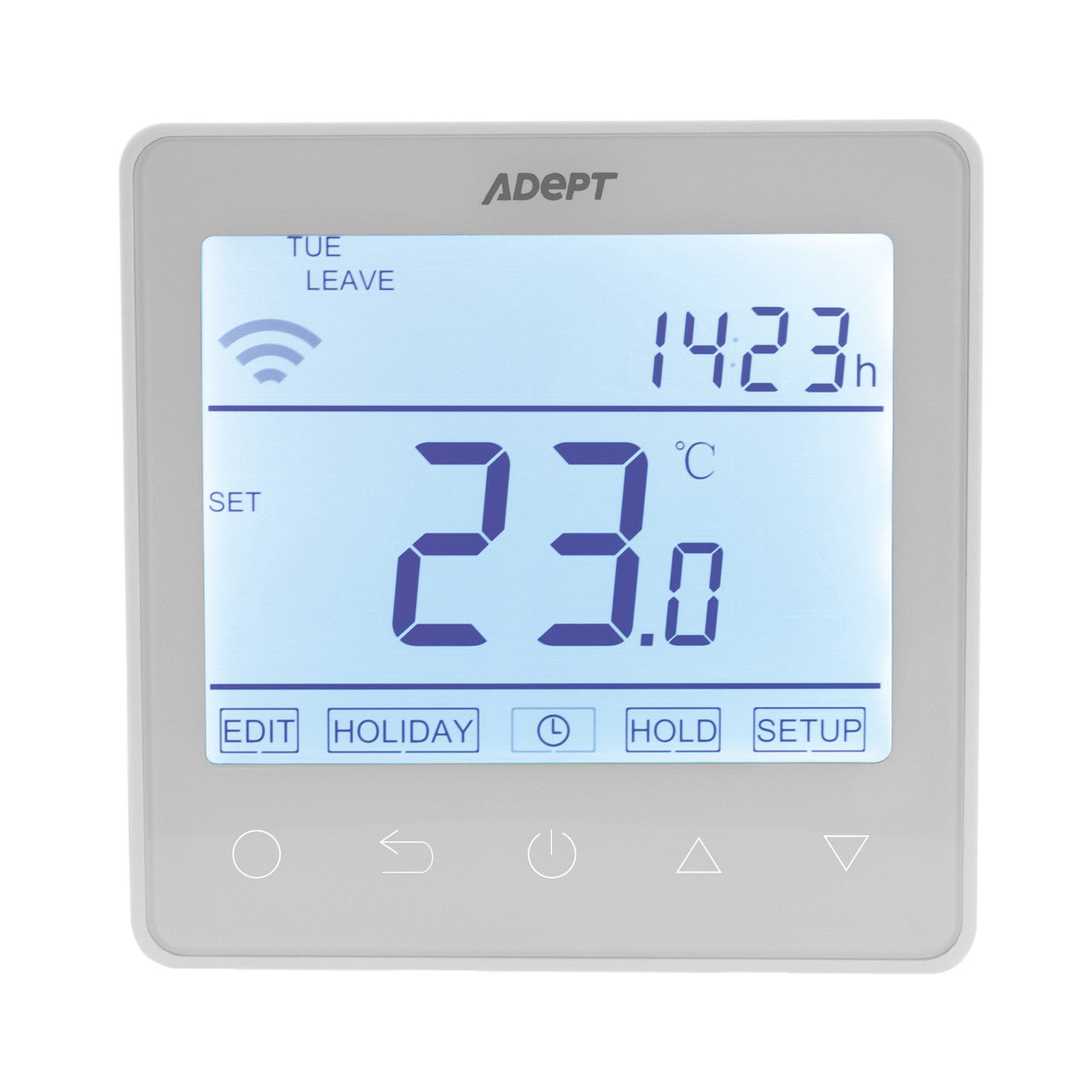 Adept T6300W Smart WiFi Thermostat - White – Underfloor Heating Online